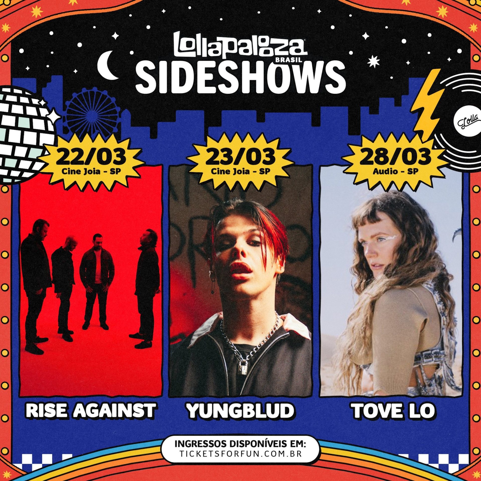 Lollapalooza Brasil anuncia programação do Lolla Sideshows com Rise ...